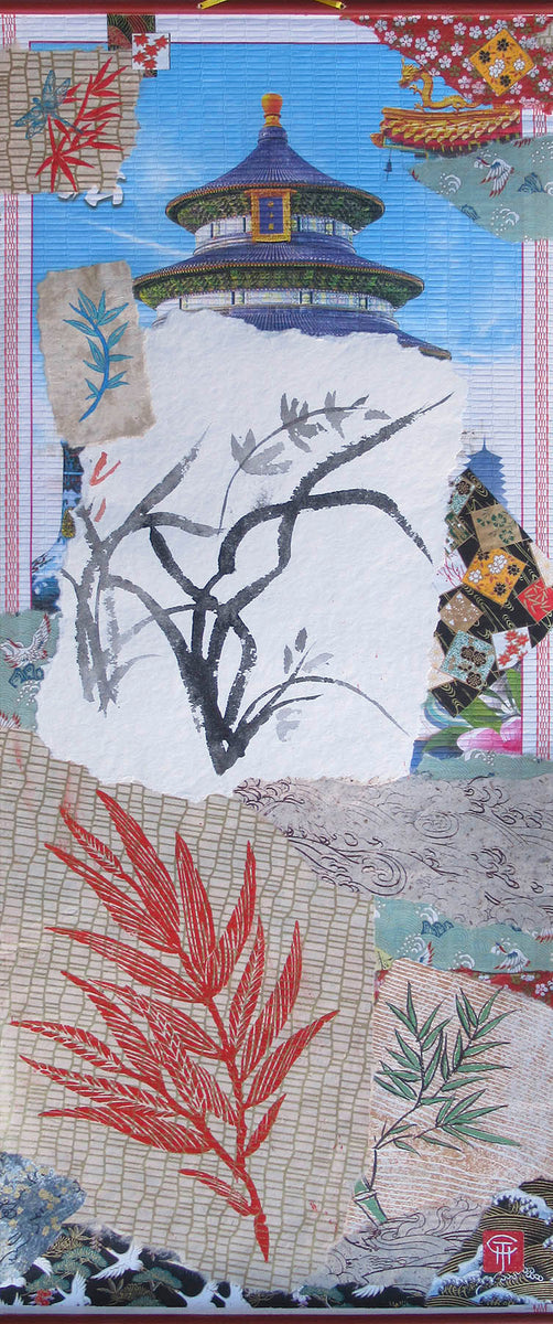 Original Artwork by Christopher Harding 'Collage Banner' at Gallery 78 ...