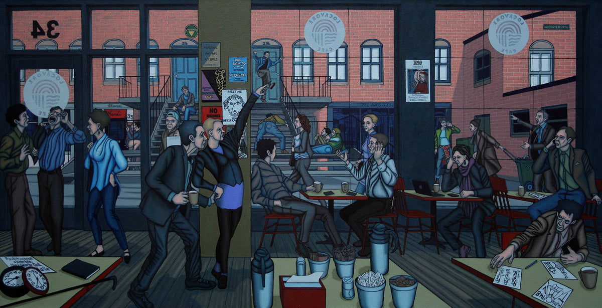 Original Artwork by Paul Mathieson 'Canterbury Street Revisited' at ...