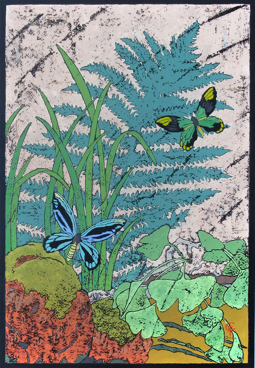 Original Artwork by Christopher Harding 'Lepidoptera II' at Gallery 78 ...